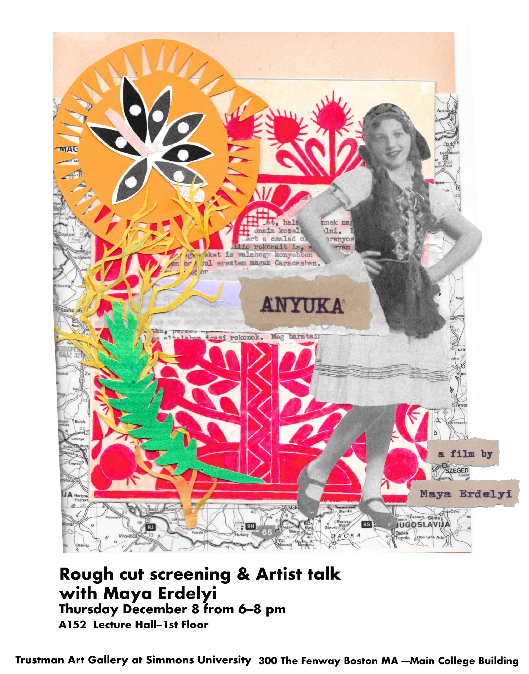 Rough Cut Screening & Artist Talk with Maya Erdelyi : Trustman Art ...